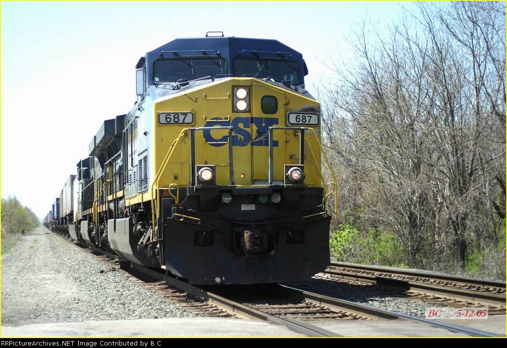CSX 687 05/12/2005